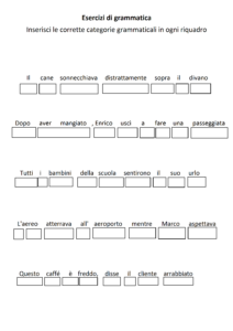 Analisi grammaticale, logica e semantica per capire davvero i periodi